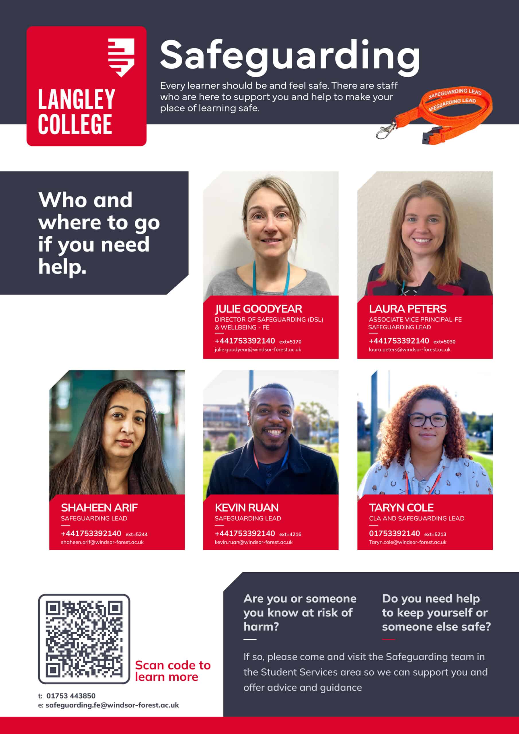 Safeguarding - Windsor Forest College