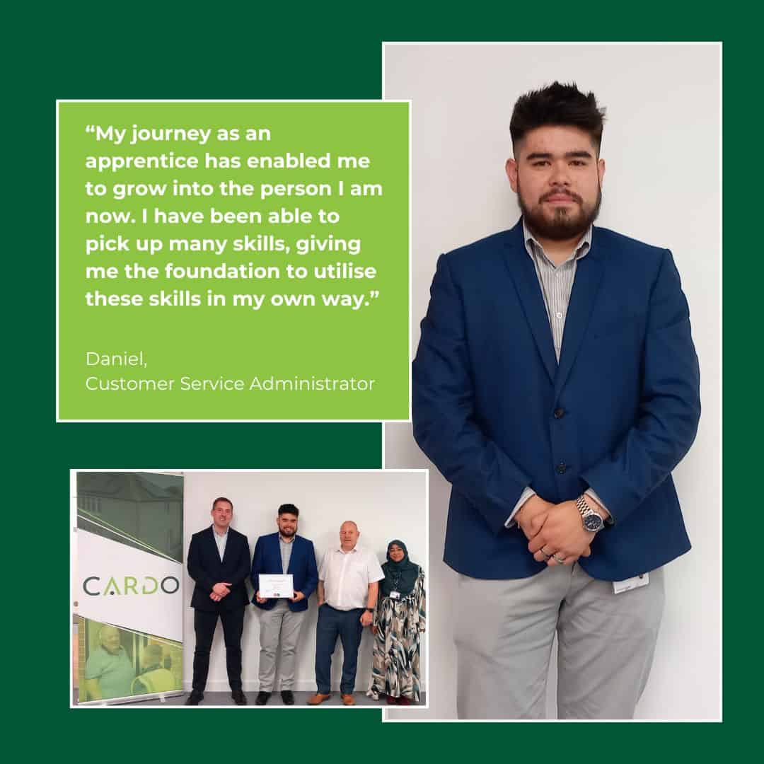 Celebrating Dan’s path to success. Back in 2022, local resident Daniel ...