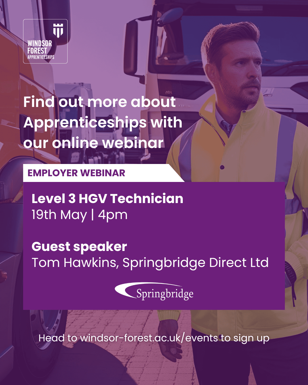 L3 HGV Technician Apprenticeship Webinar – Employer Information Session ...